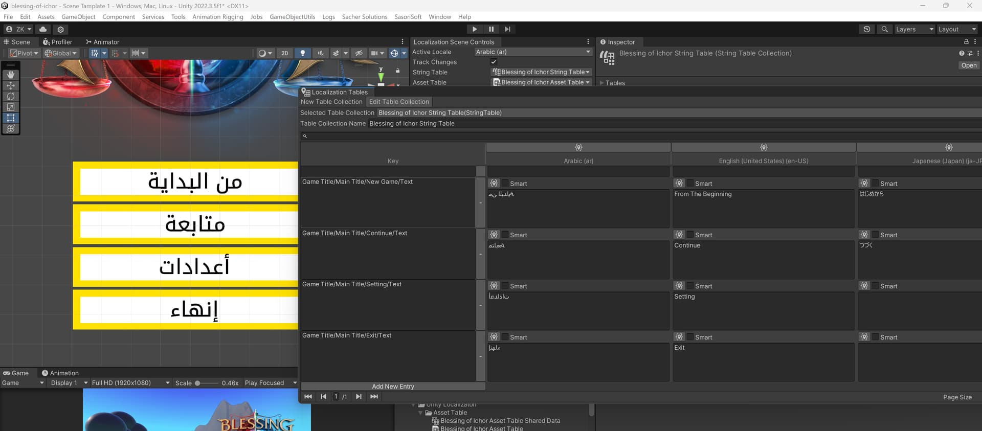 Updating Localization string database via code? "Arabic Language ...