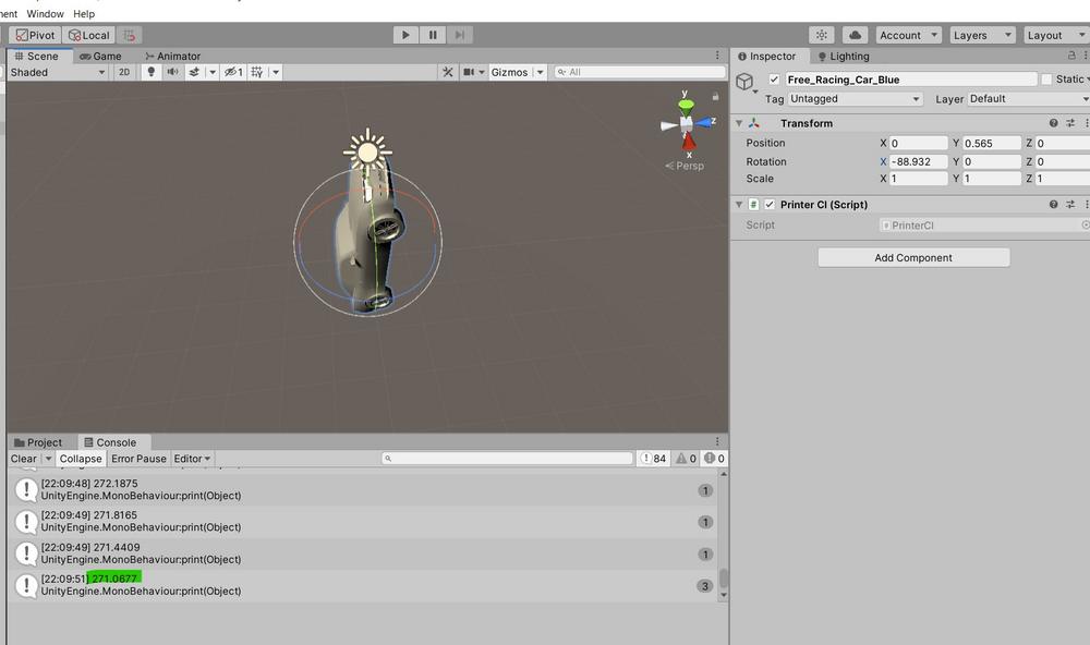 Why Localeulerangles Not Returns Accurate Degree On X Axis Unity Engine Unity Discussions 1475