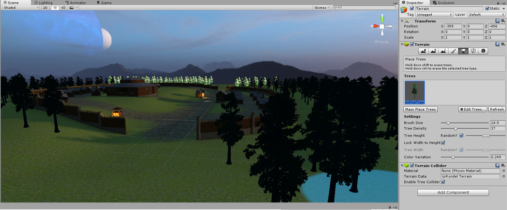 Terrain trees problem - have I resolved this correctly? - Unity Engine ...