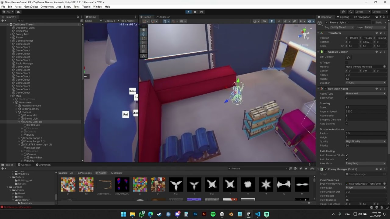 Nav Mesh Agent Keeps Twitching And Going Backwards Unity Engine