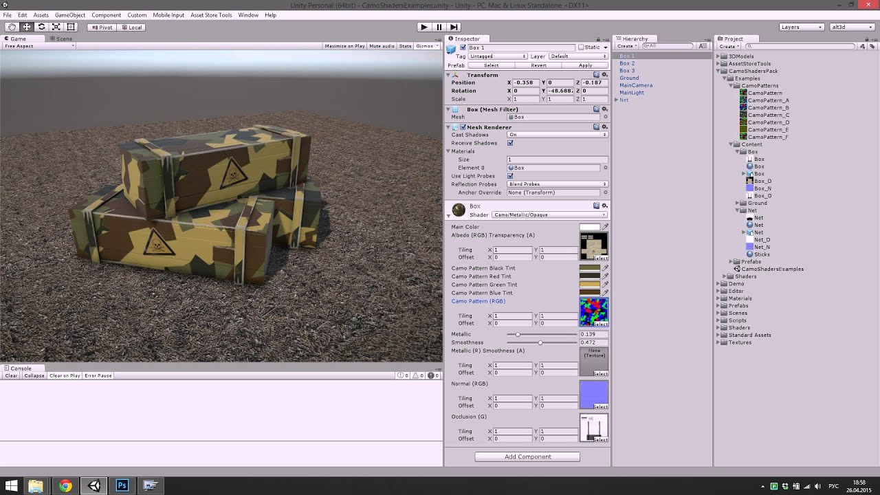 Camo Shaders Pack [Released] - Community Showcases - Unity Discussions