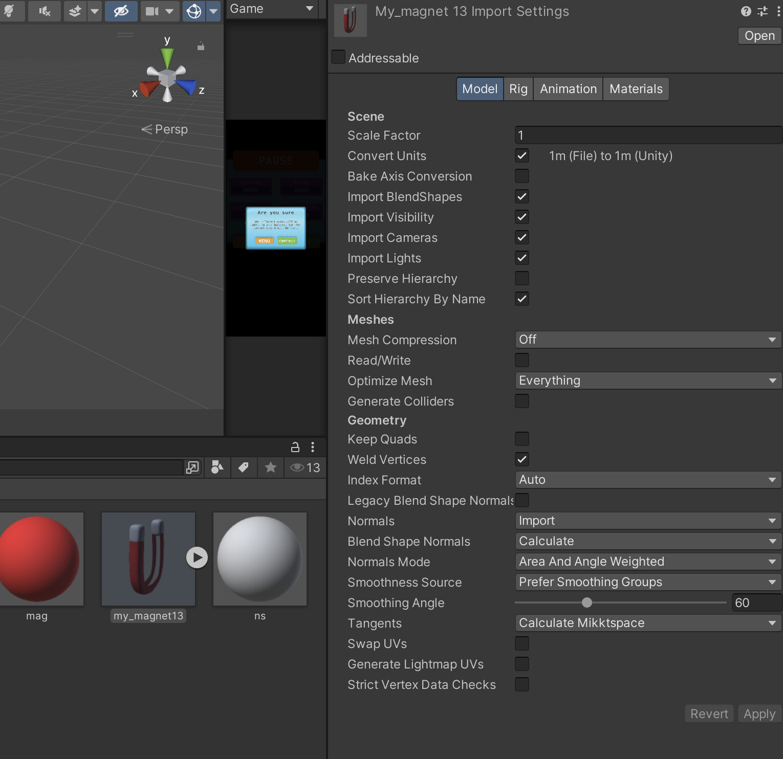 FBX model looks solid in blender but transparent from some angles of view in unity - Unity ...