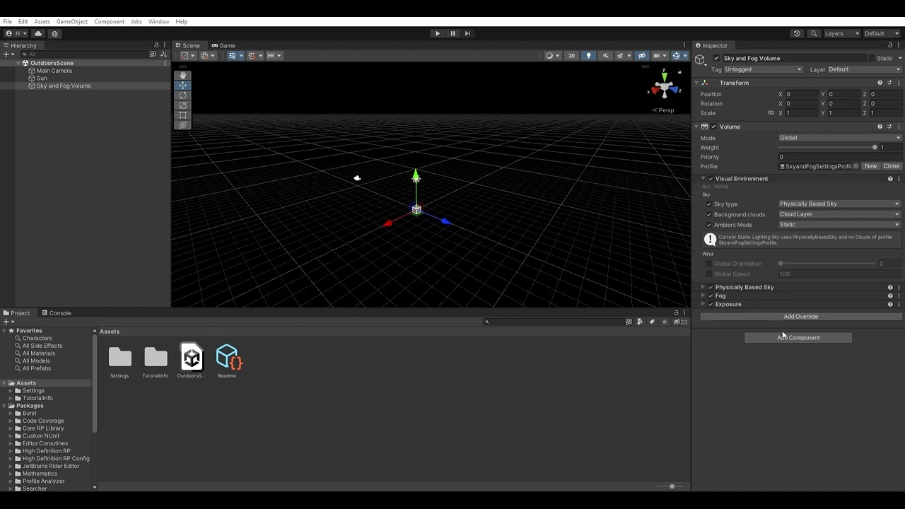 Screen turns black when adding cloud layer - Unity Engine - Unity Discussions