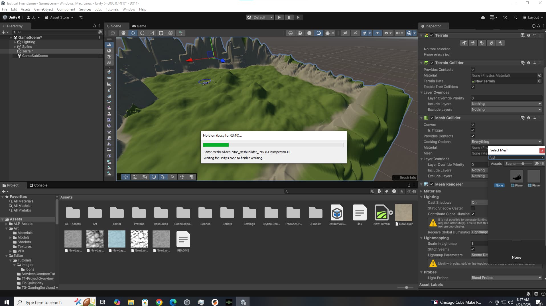 Mesh Collider takes forever - Unity Engine - Unity Discussions