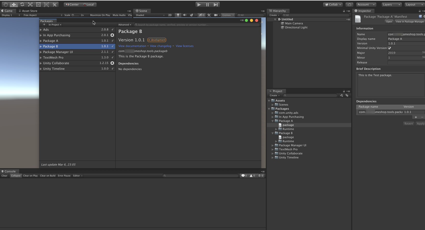 Packagemanager Even Installs Dependencies That Don T Work In The Current Version Of Unity