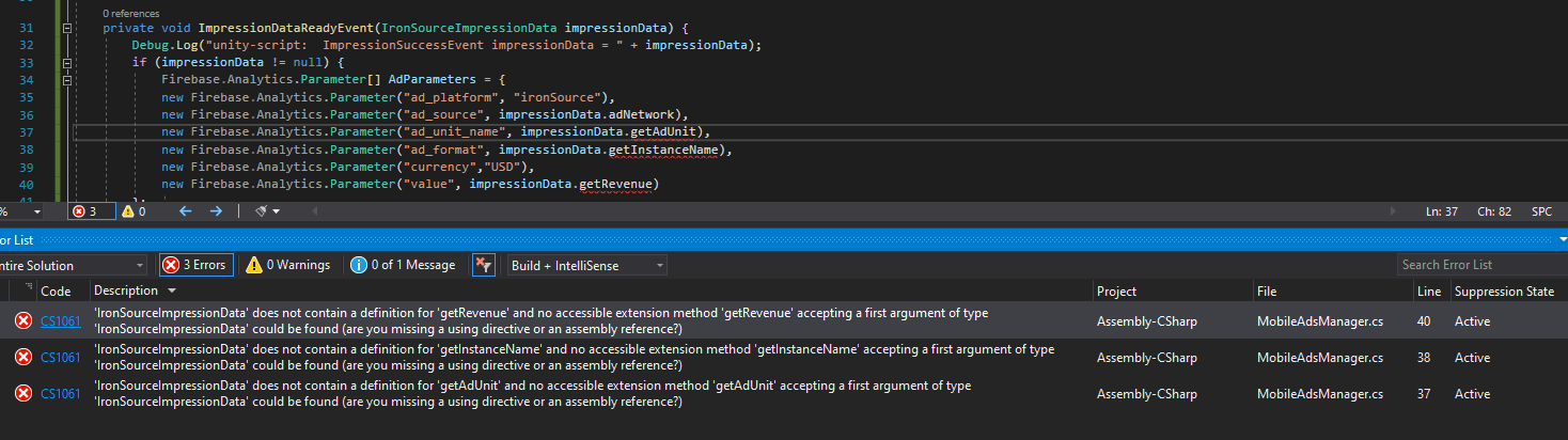IronSource LevelPlay Firebase Implementation - Unity Services - Unity Discussions
