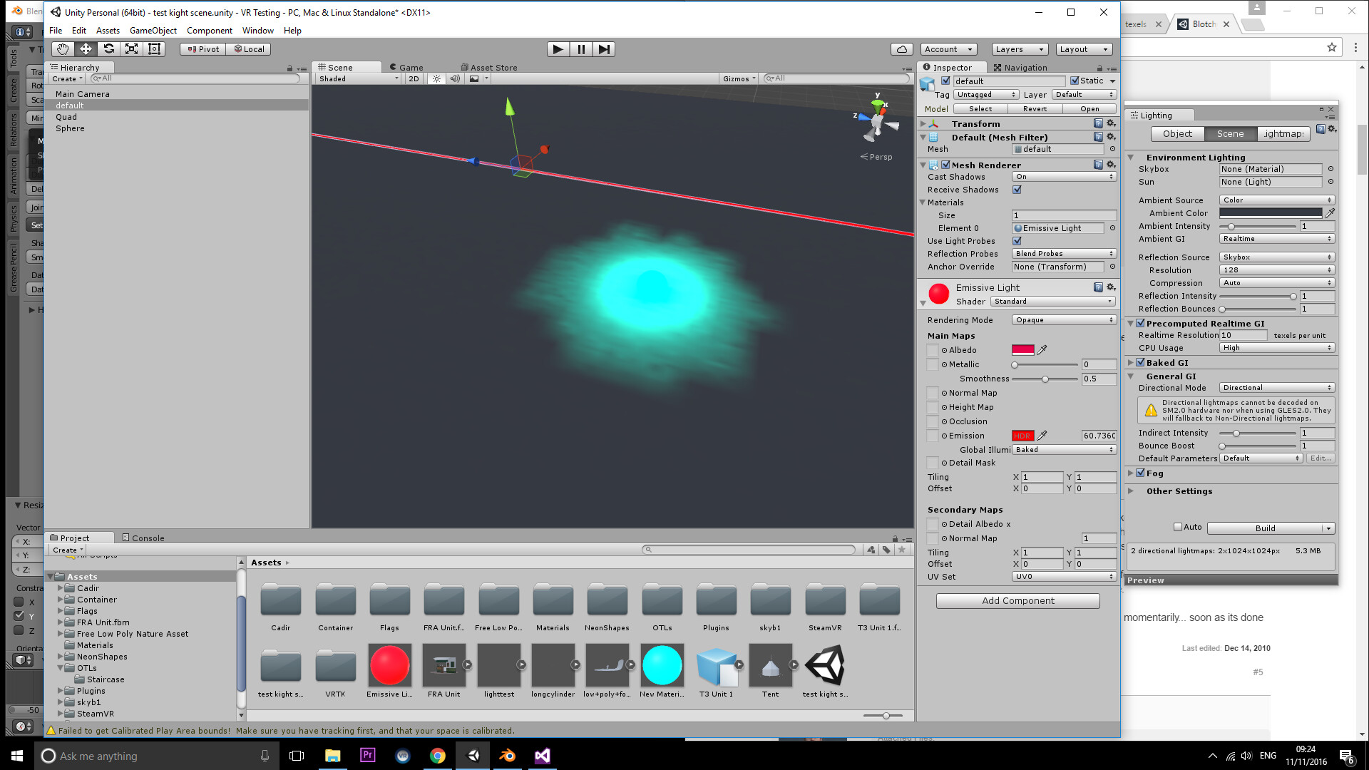 Emissive light on an object - Unity Engine - Unity Discussions