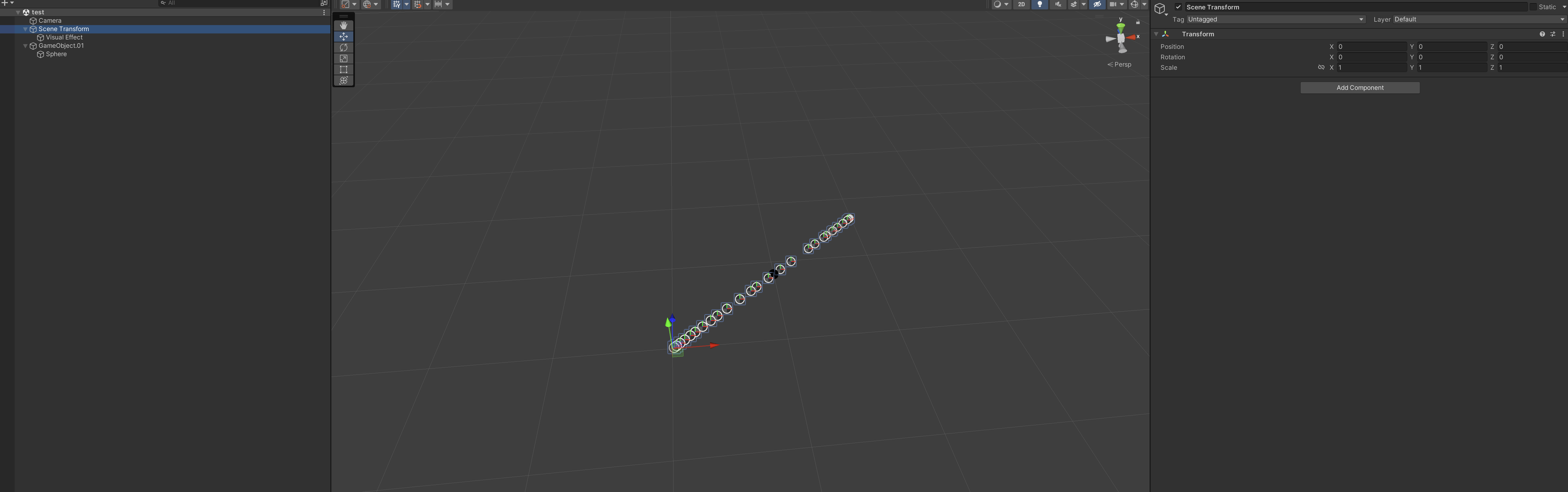 How to calculate attraction force between local and world object when ...