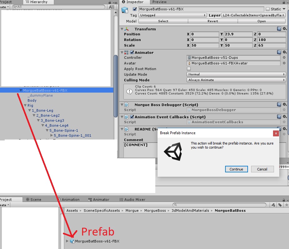Why Does Re Ordering Components On Gameobject Cause A Loss To Reference Of Prefab Unity