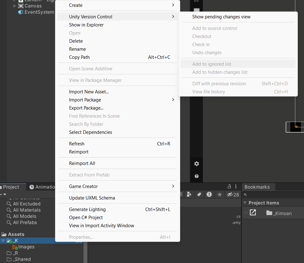Cant Add Filesfolders To Be Ignored Unity Services Unity Discussions 8304