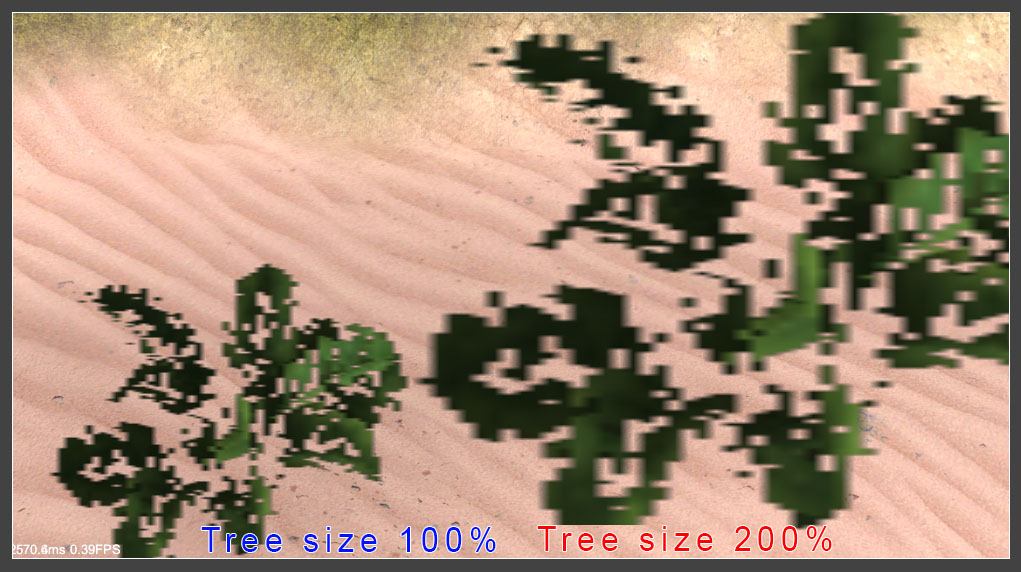 Issue: Terrain - Tree's billboard resolution is too low - Unity Engine - Unity Discussions