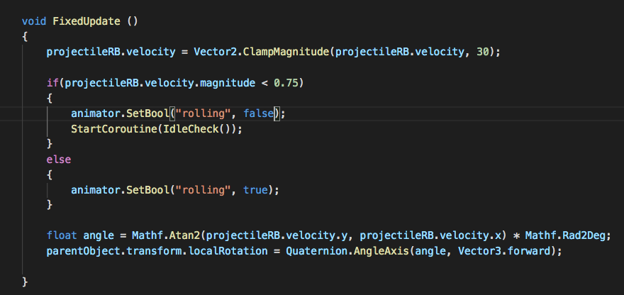 Trying to use parent/child combo to rotate an animation in Unity 2D ...