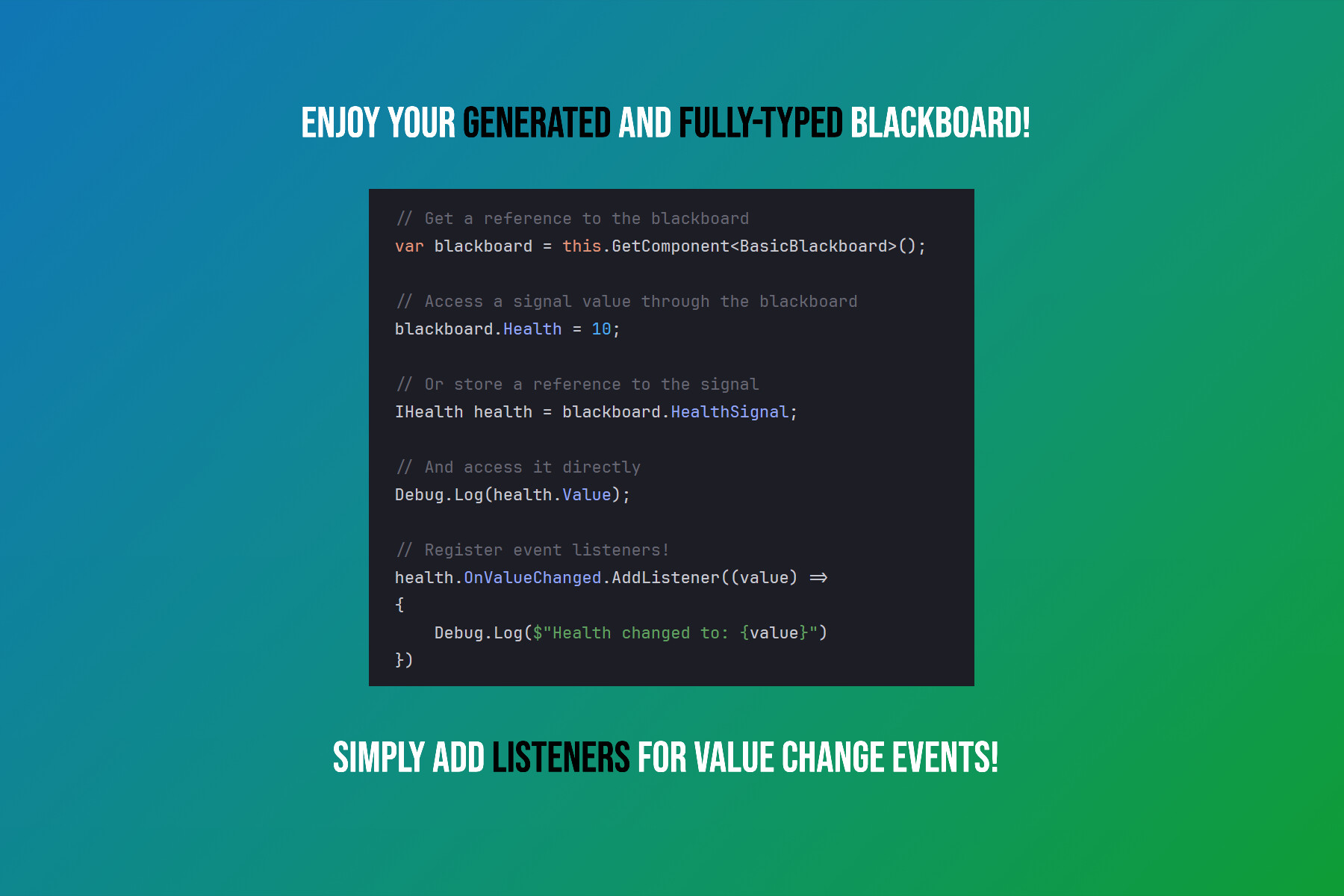 [RELEASED] Rabbit AI Blackboard Pro (and free) - Community Showcases - Unity Discussions