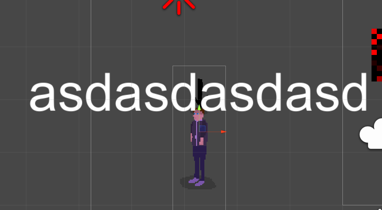 World space canvas with UI text - relationship between DPpU, transform ...