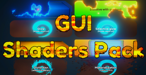 [Released] GUI Shaders Pack - Community Showcases - Unity Discussions