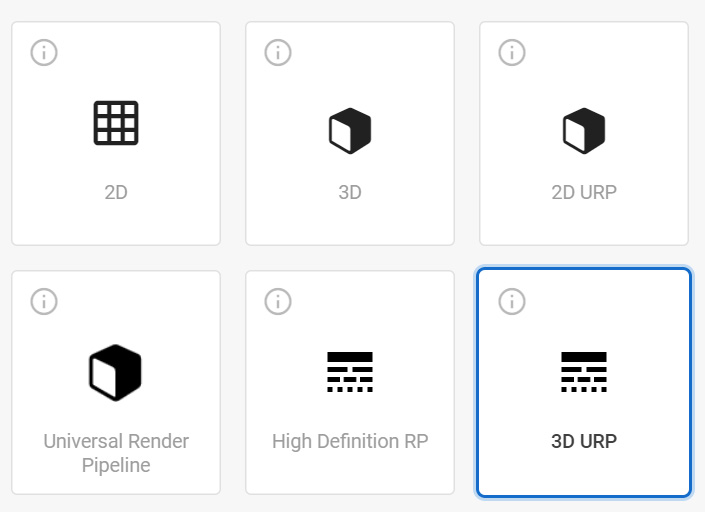 Difference between the URP and 3D URP templates in Unity 2021 - Unity ...