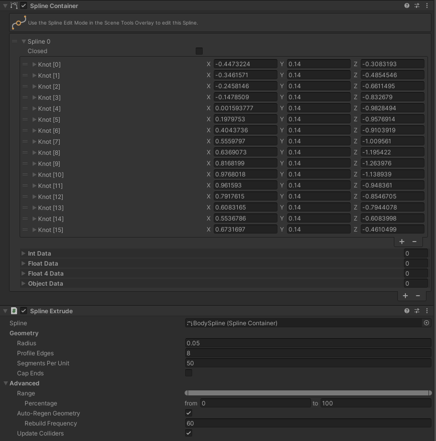 Generate a Snake-like body between two body parts - Unity Engine - Unity Discussions