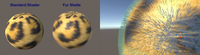 Geometric Fur Shells - Community Showcases - Unity Discussions