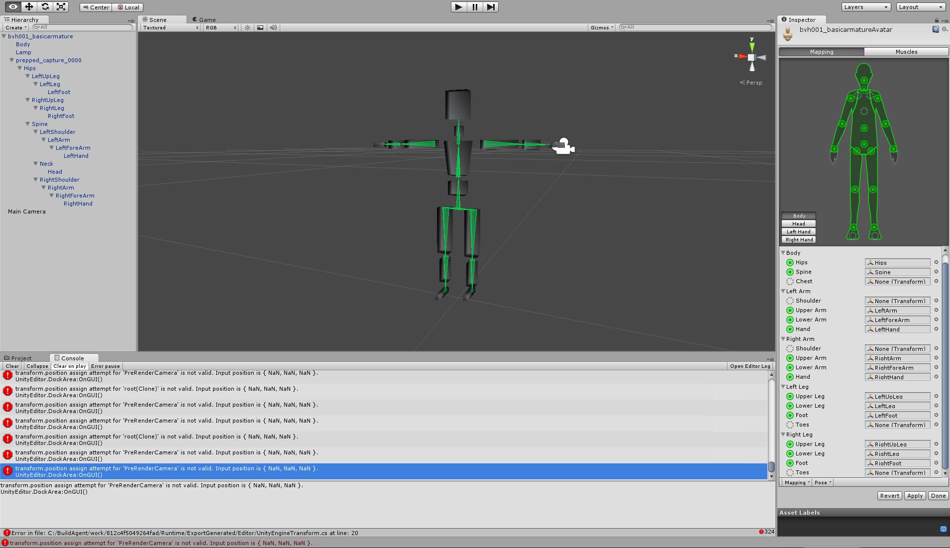 Mecanim Avatar Reset Issue - Unity Engine - Unity Discussions