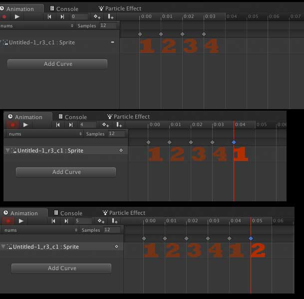How to specify repeated sprites in an animation - Unity Engine - Unity ...