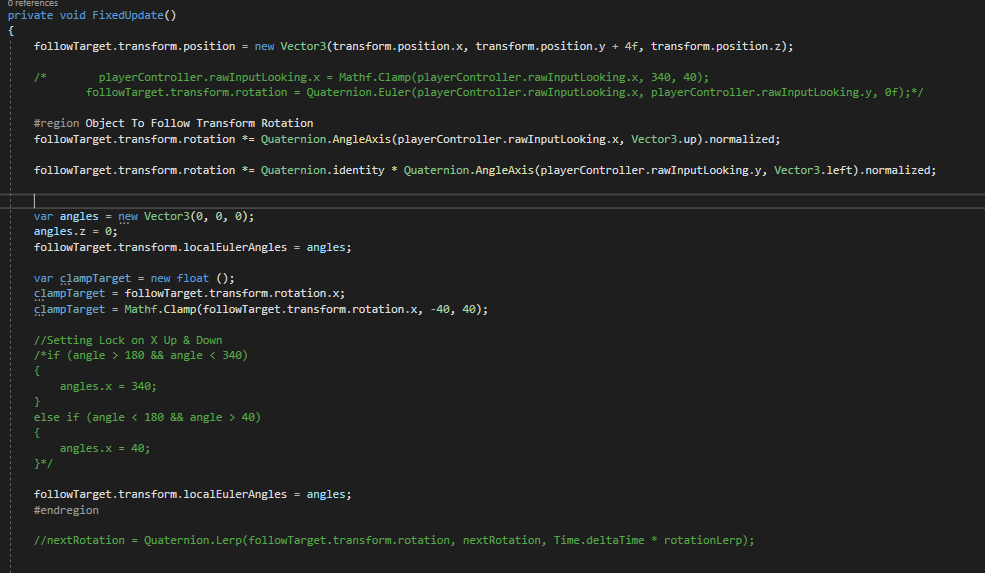 Stop Object From Moving When It Hits Max/Min Value (Gimbal Lock ...