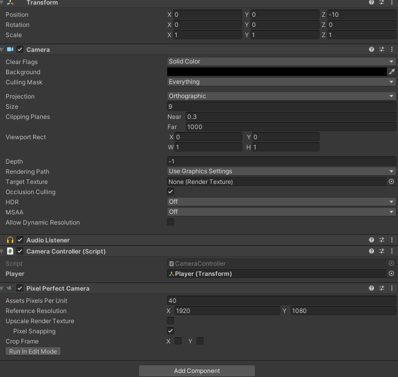Pixel Perfect Camera Unity Engine Unity Discussions