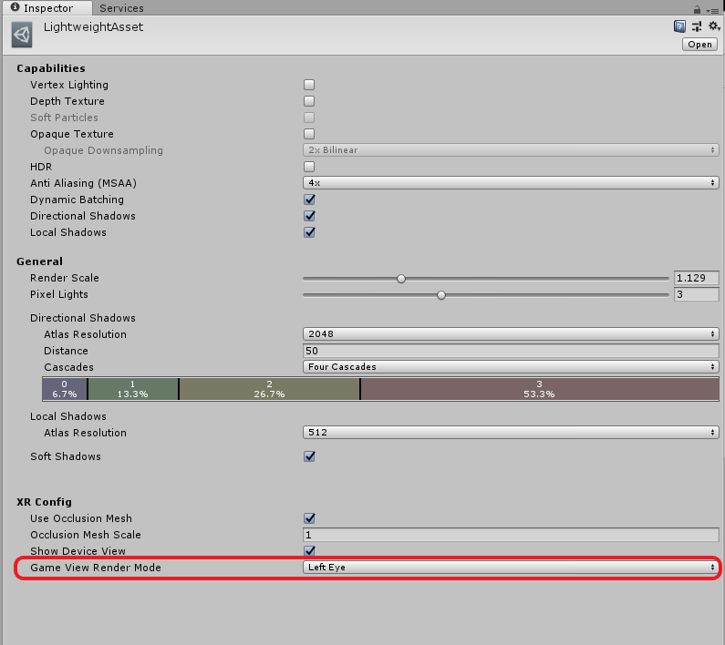 Lwrp Gameview With Steamvr Always Renders Both Eyes Unity Engine Unity Discussions