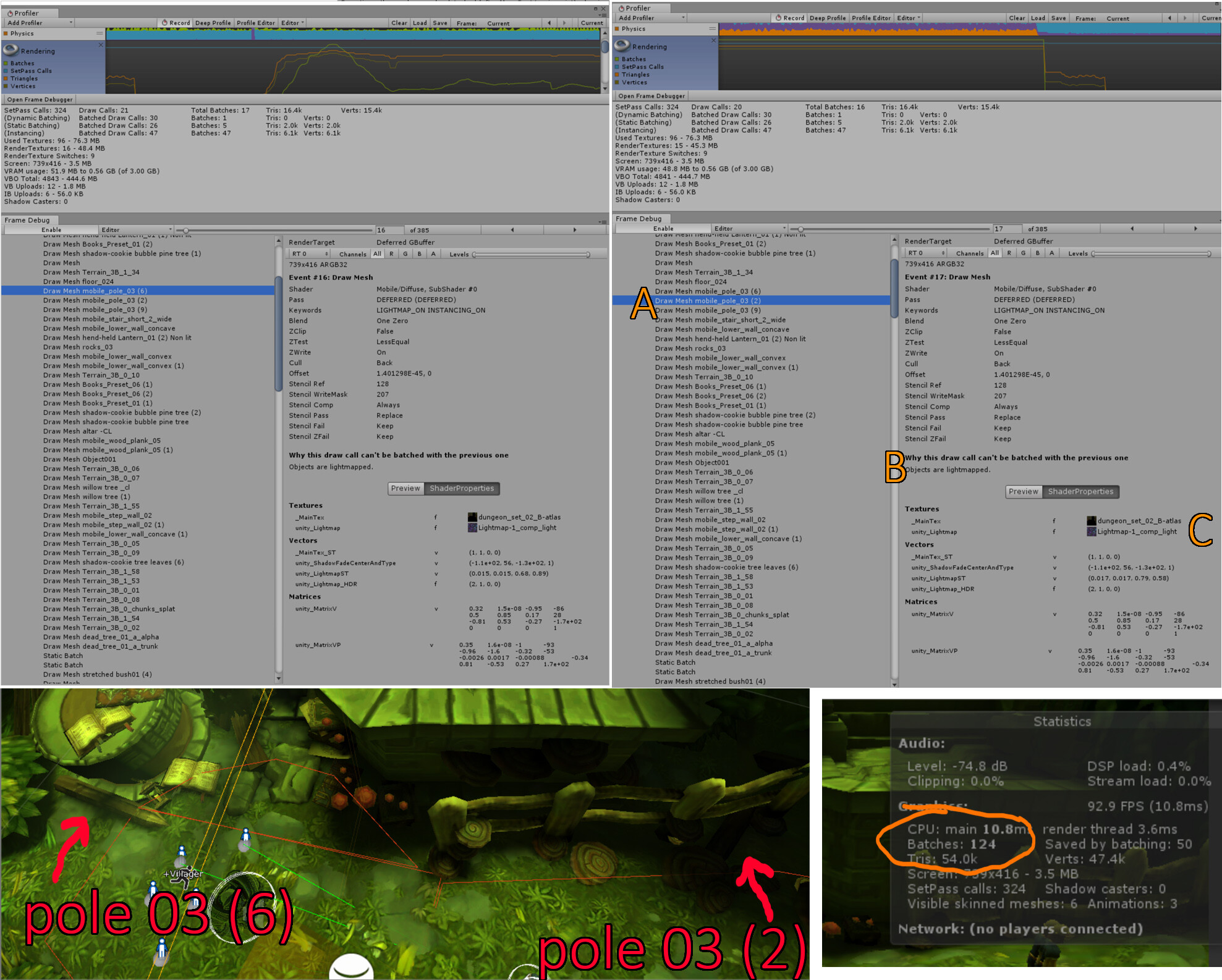 static batching not working with lightmapped objects? - Unity Engine - Unity Discussions