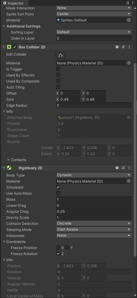 2D character cant touch a platform. - Unity Engine - Unity Discussions 2D character cant touch a platform. - Unity Engine - Unity Discussions