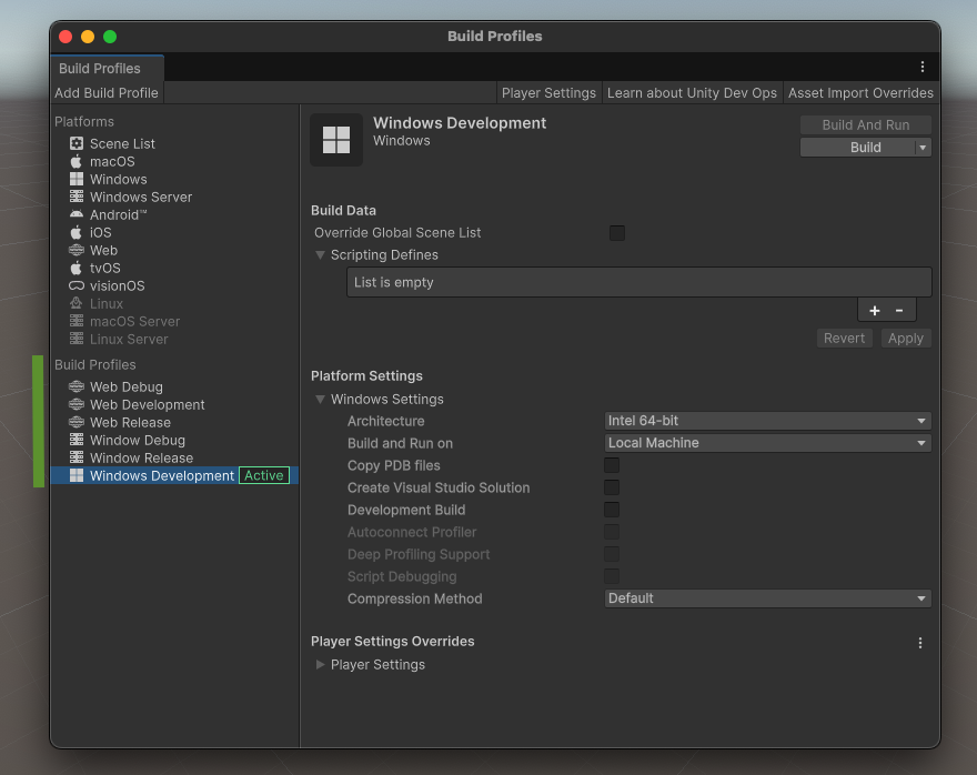What you need to know about Build Profiles in Unity 6 - Technical ...