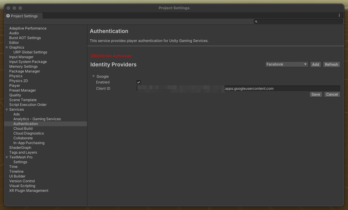 Google Sign In Project Setup - 403 Not Authorized? - Unity Services - Unity Discussions