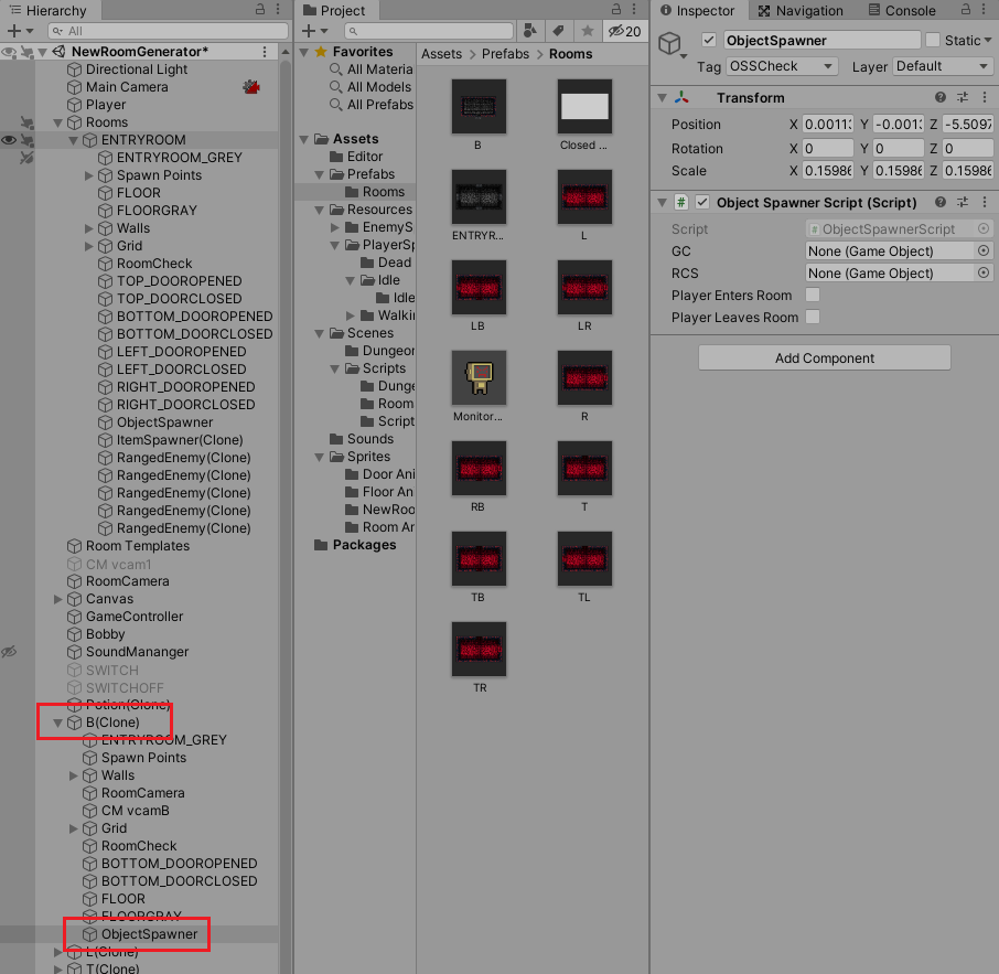 [SOLVED] Unity doesn't know I'm changing rooms (and scripts) - Unity Engine - Unity Discussions