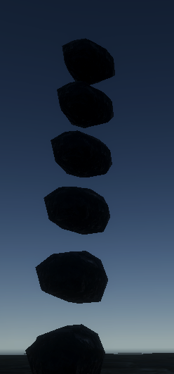 Spheres stacking on top of each other. - Unity Engine - Unity Discussions