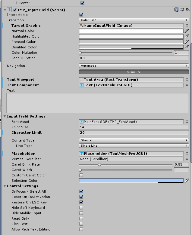 Argumentoutofrangeexception In Tmp Inputfield Delete Unity Engine Unity Discussions
