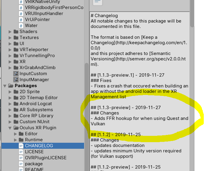 Enable Foveated Rendering in Unity without Oculus Integration for Oculus Quest/Go - Unity Engine ...