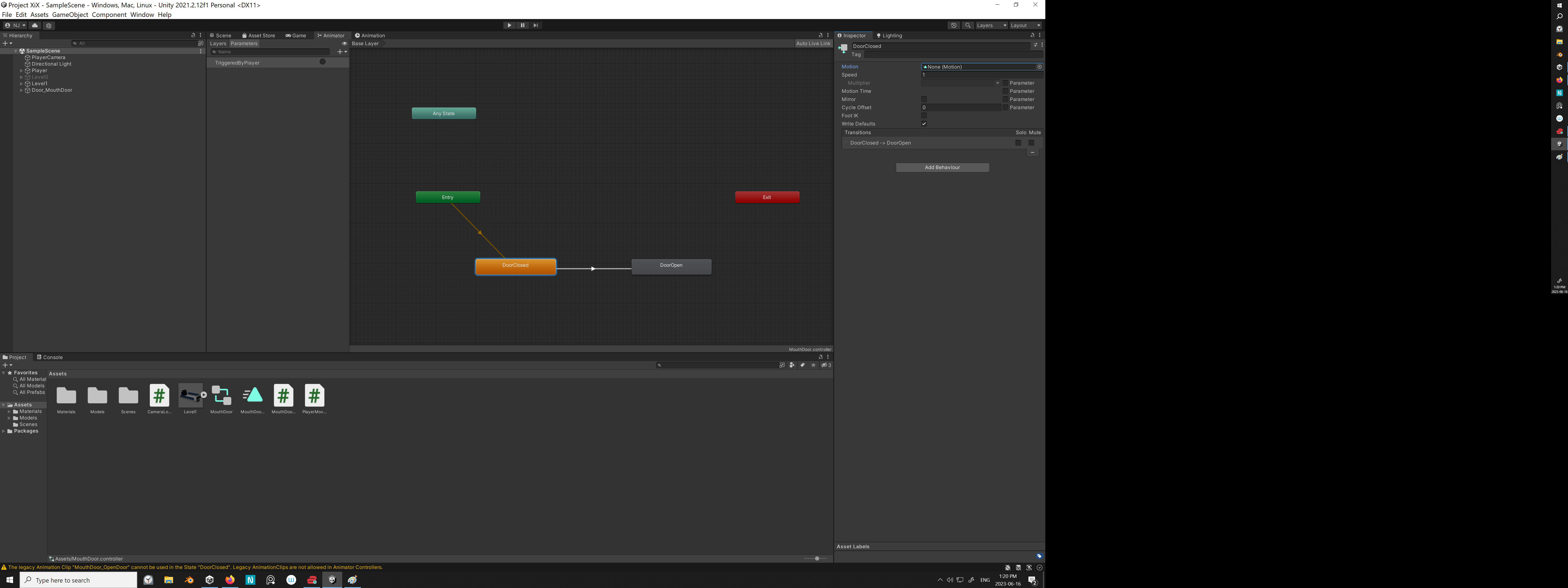 how to NOT create a legacy animation clip (Unity 2021)? - Unity Engine - Unity Discussions