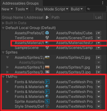 Addressable material showing pink - Unity Engine - Unity Discussions
