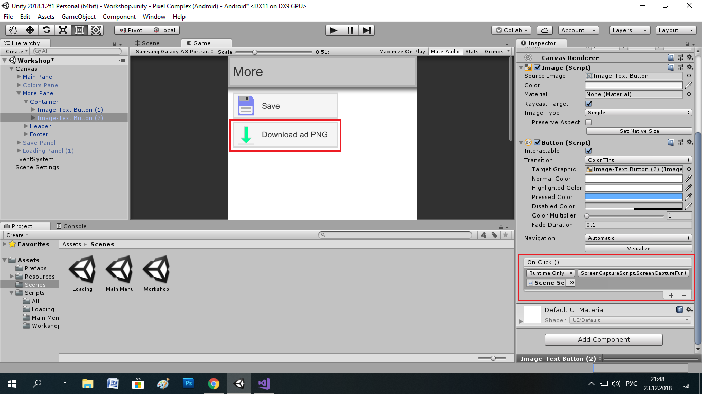 Problem with Screenshot - Unity Engine - Unity Discussions