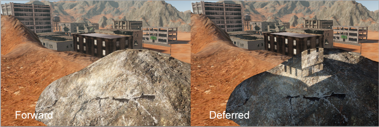 Shadow mask serious artefacts in deferred rendering - Unity Engine ...