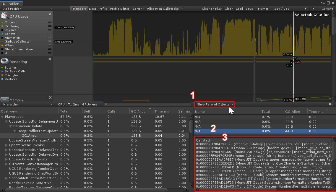 Unity Profiler doesnt show where the GC allocations are coming from - Unity Engine - Unity ...