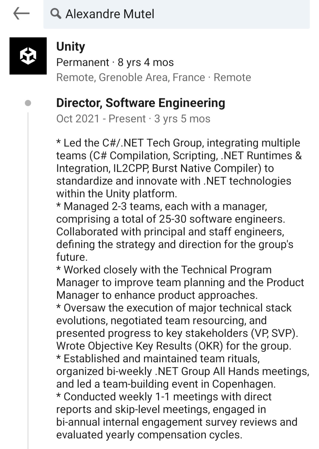 CoreCLR and .NET Modernization - Unite 2024 - Page 22 - Unity Engine - Unity Discussions
