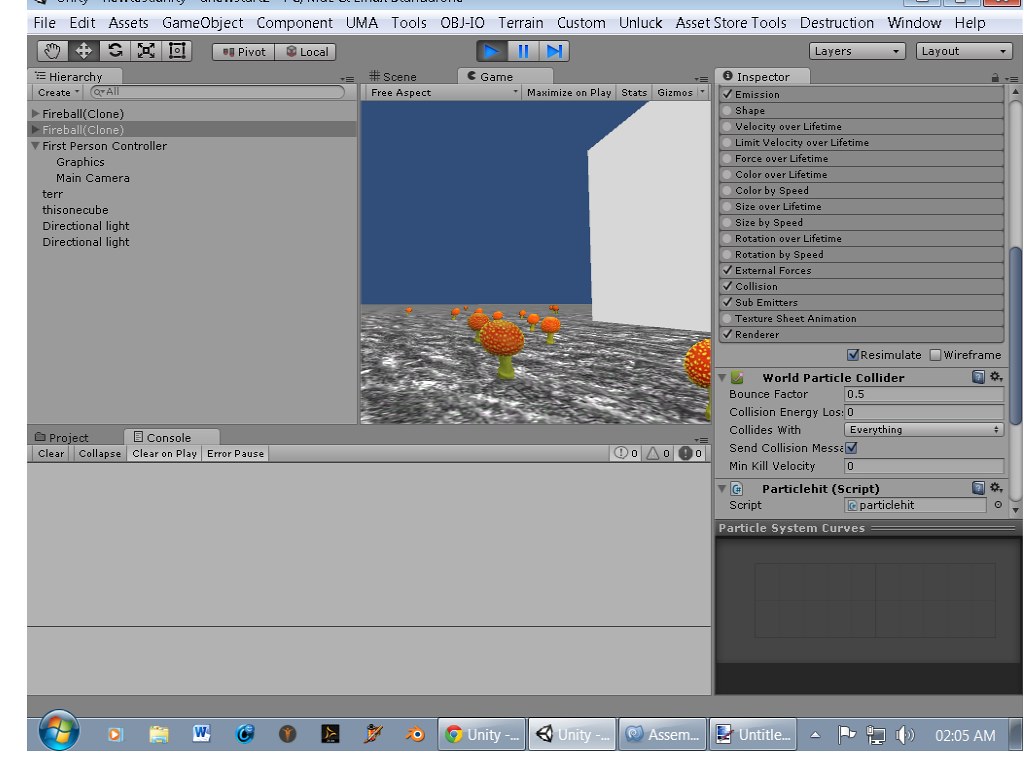 OnParticleCollision what am i doing wrong?(solved mostly user error) - Unity Engine - Unity ...