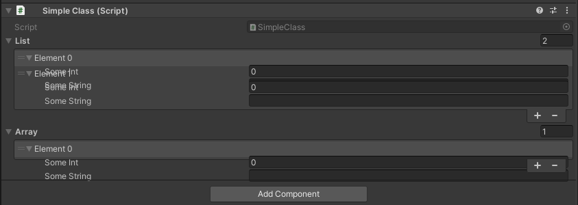 First Element of a Custom Class in a List isn't drawn correctly [2021.3 ...