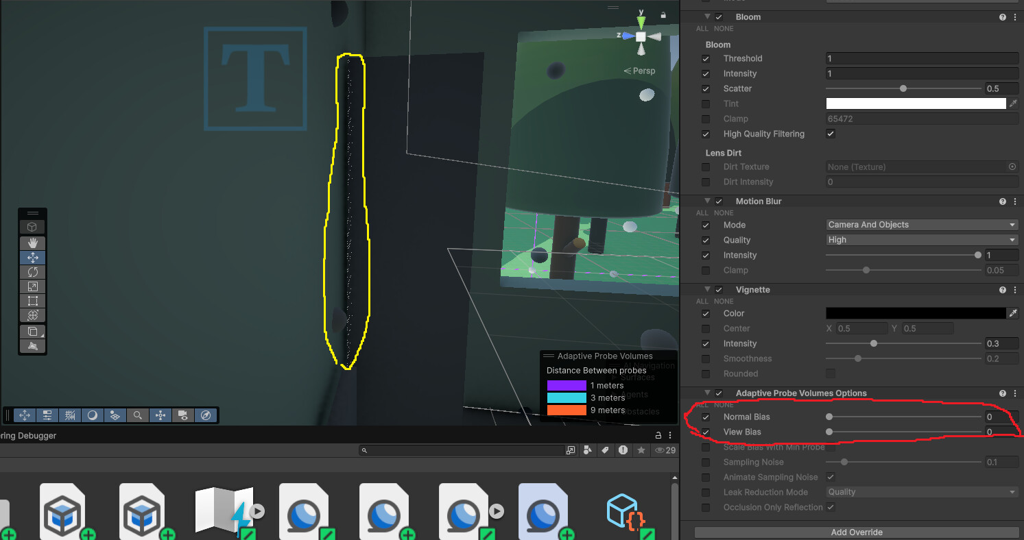 Unity 6. Problem with Adaptive Prove Volume (APV). Object color dont render correctly, how can I ...