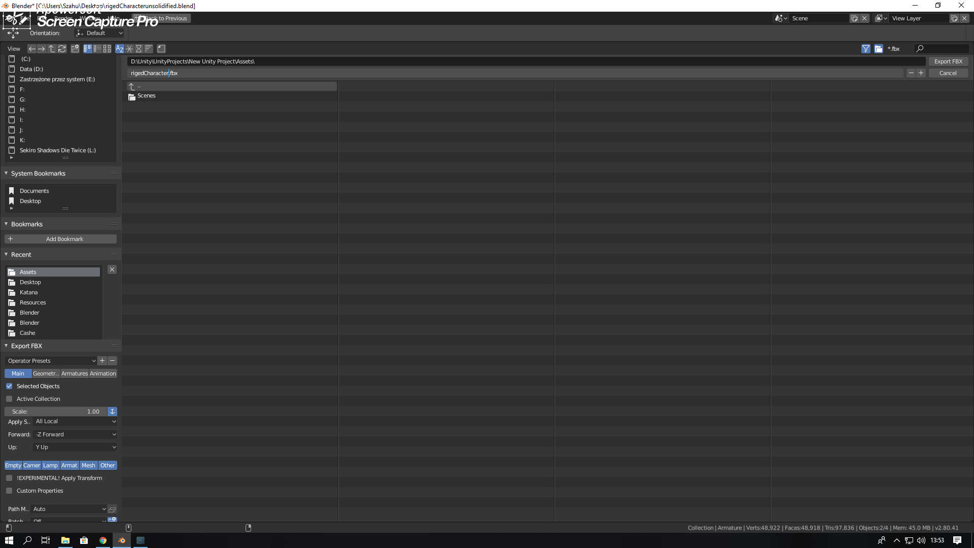 [SOLVED] Exported FBX from blender becomes transparent in Unity - Unity ...