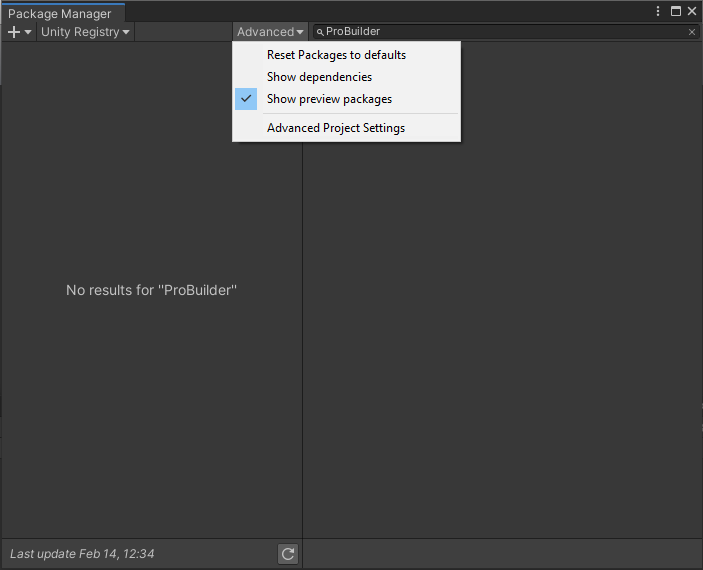 No ProBuilder in Package Manager [HELP!] - Unity Engine - Unity Discussions