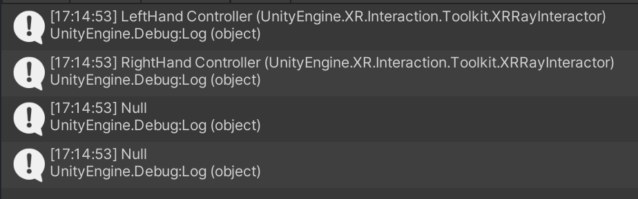 Cannot Access Xrrayinteractor From Script Unity Engine Unity Discussions