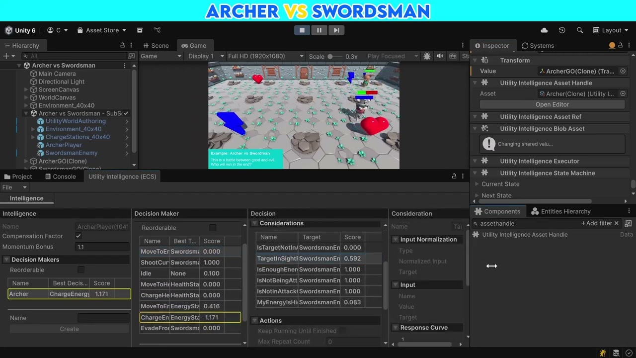 [50% OFF] Utility Intelligence (ECS): Utility AI Framework for Unity 6 (DOTS) - Page 4 ...