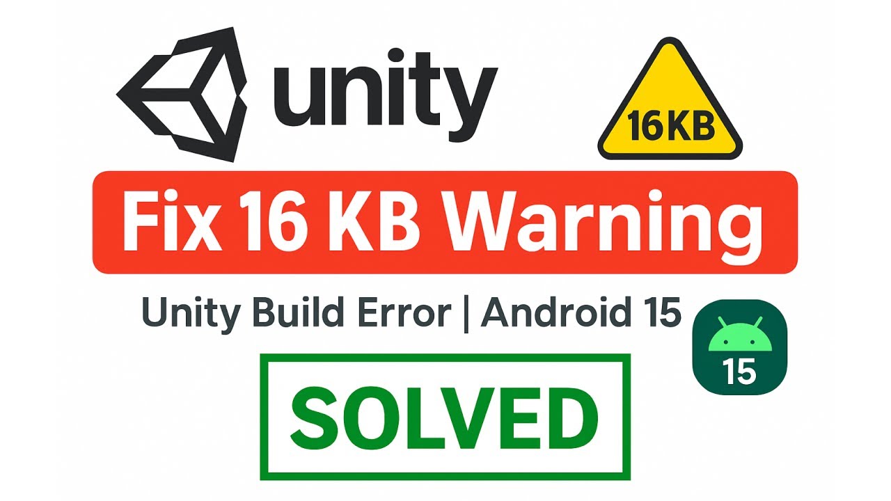 [INFO] Unity Engine support for 16 KB memory page sizes (Android 15+) - Page 3 - Unity Engine ...