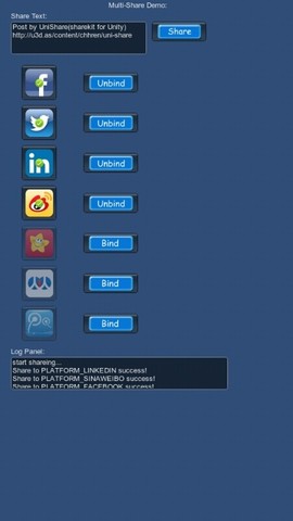 [RELEASED] UniShare, crossplatform multi-socialplatform supported share toolkit - Community ...